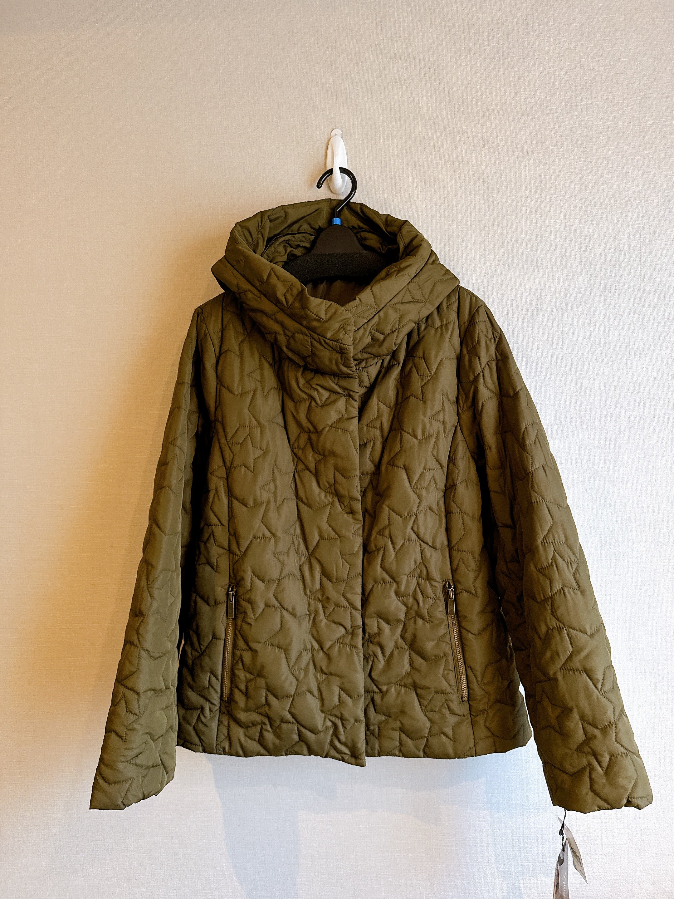 2412110 GL Star Jacket - Khaki – Jolie Femme Fashion Store